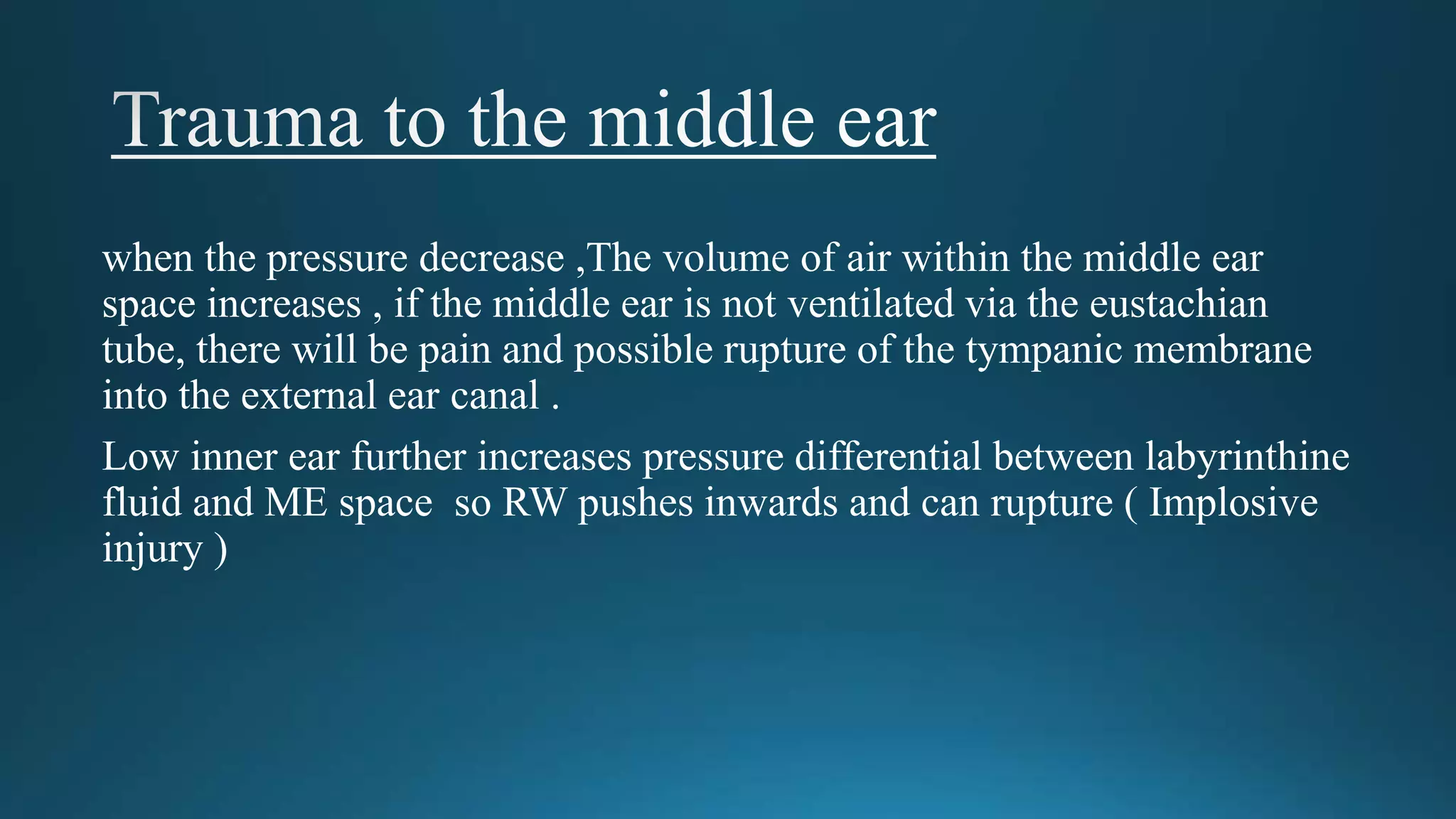 Traumatic ear | PPTX