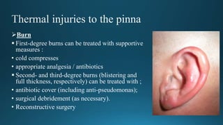 Traumatic ear | PPTX