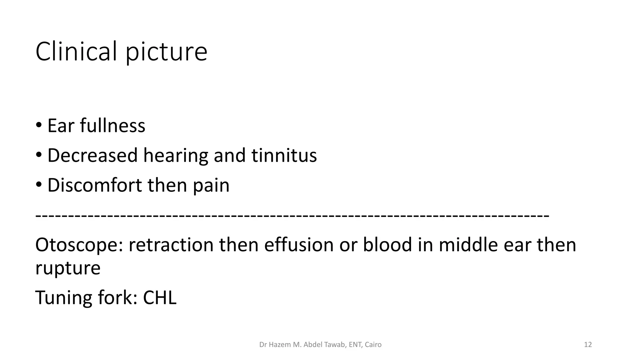Traumatic ear conditions | PPTX