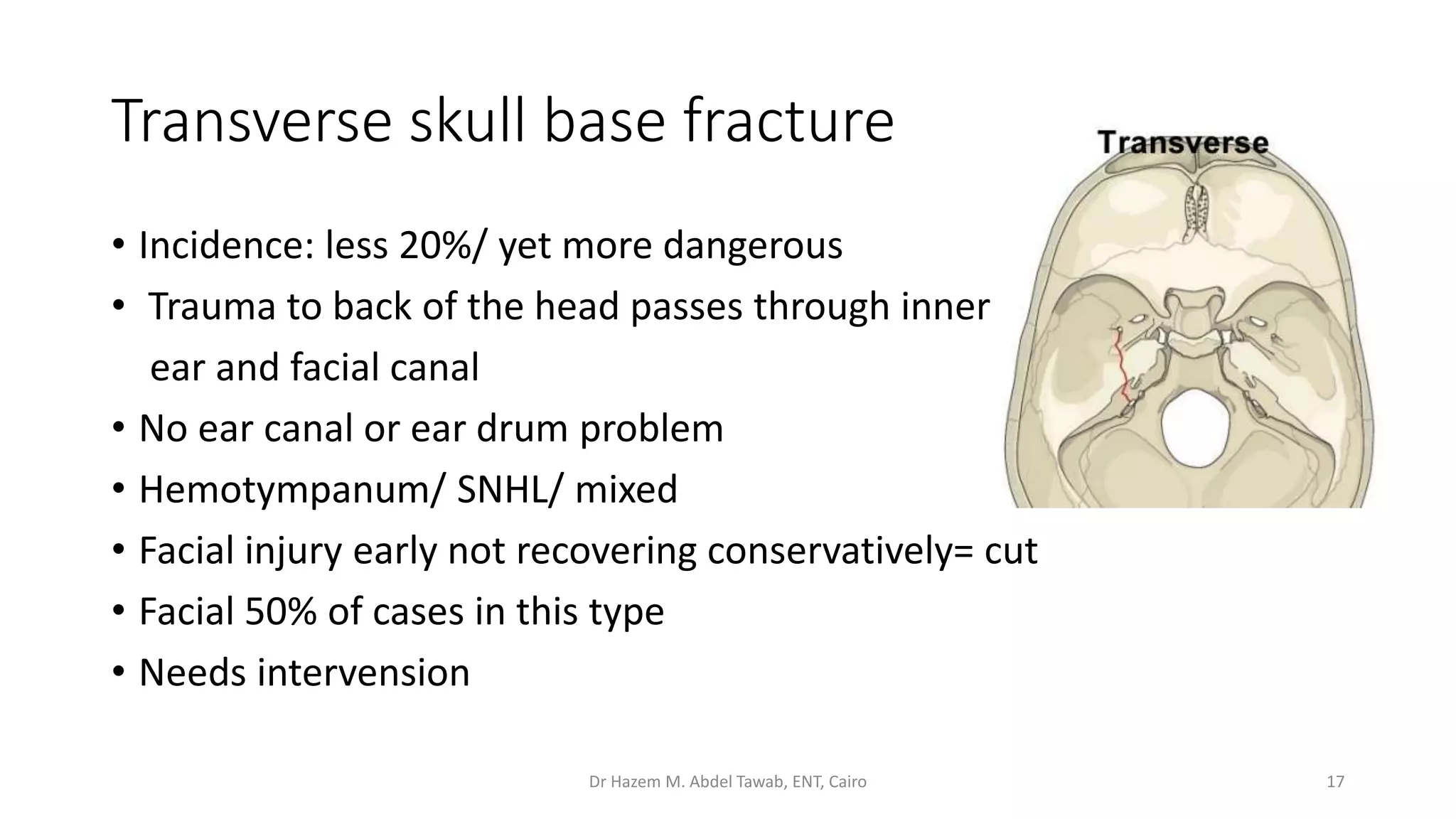 Traumatic ear conditions | PPTX