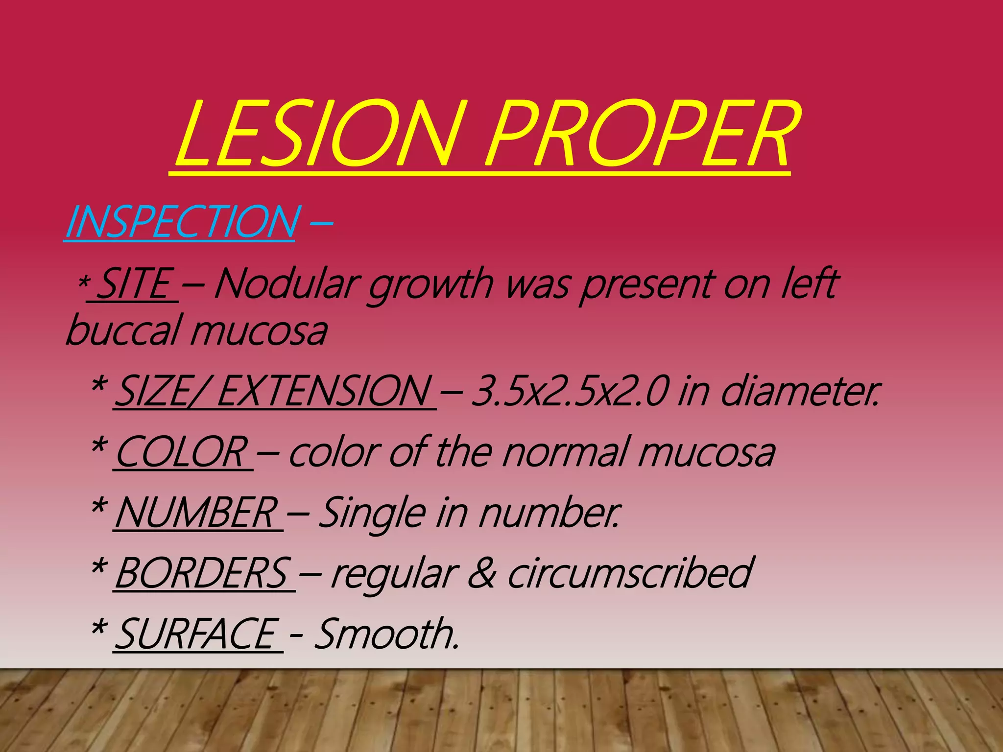 Traumatic fibroma made easy | PPTX