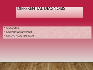 Traumatic fibroma made easy | PPTX