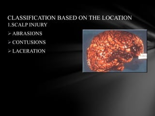 Traumatic head and spinal cord injury | PPTX
