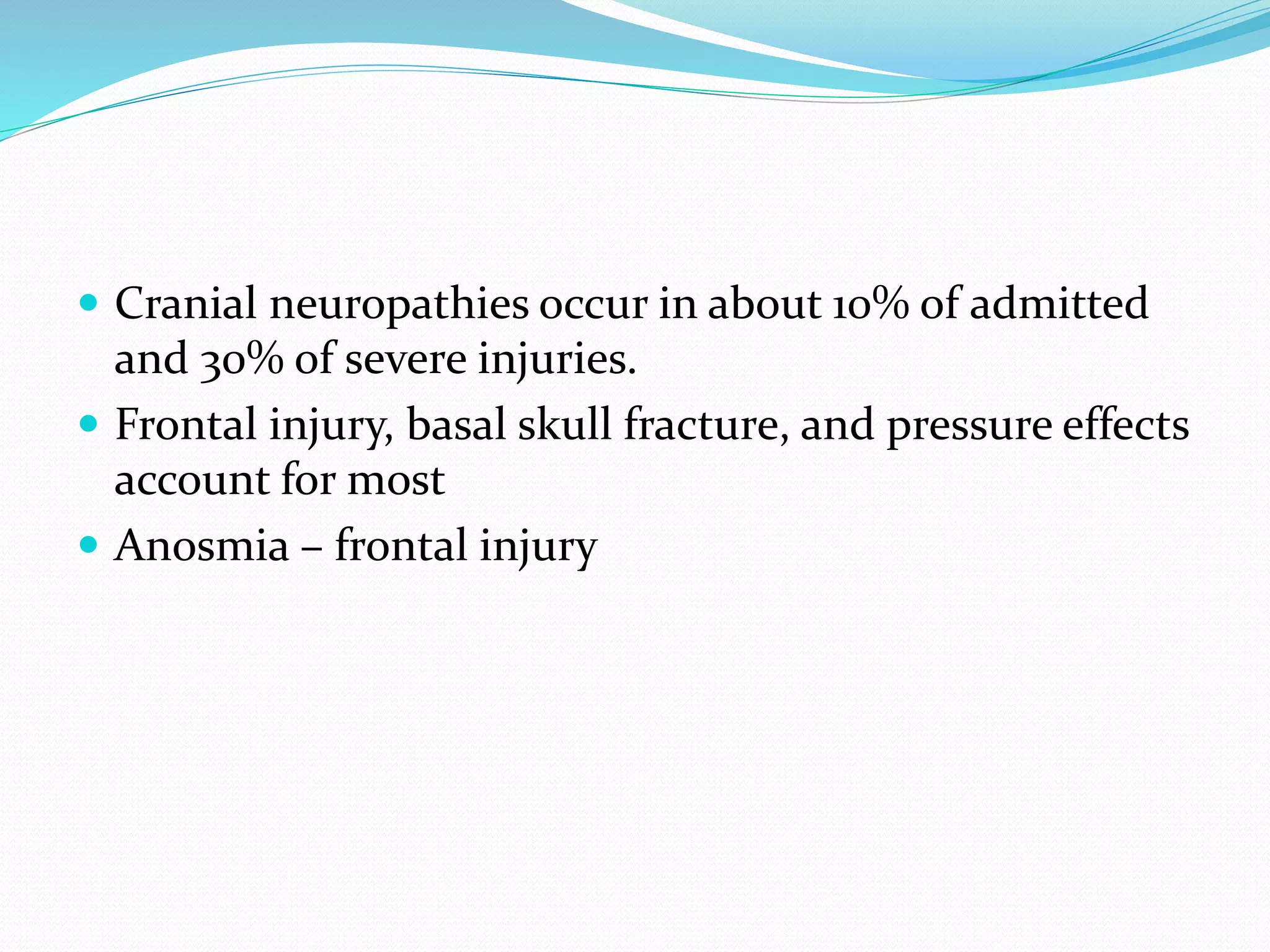 Traumatic head injury | PPTX
