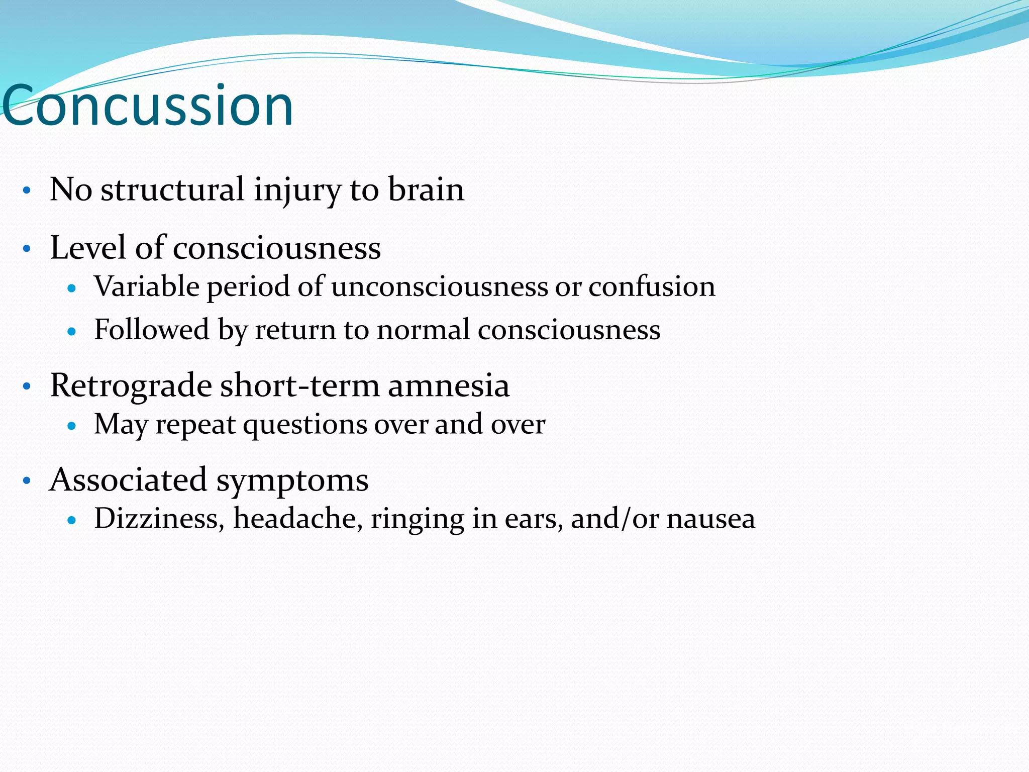 Traumatic head injury | PPTX