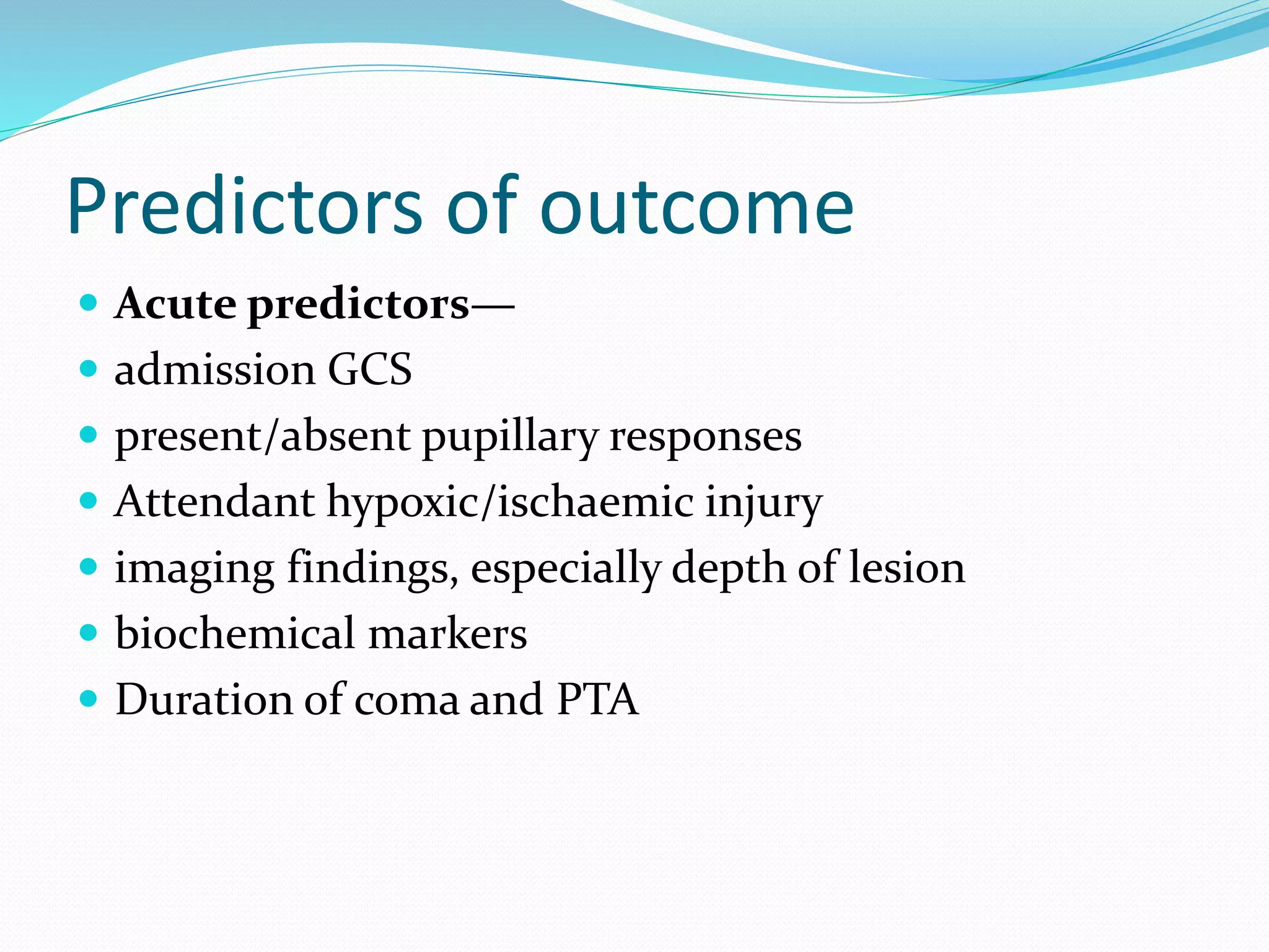 Traumatic head injury | PPTX