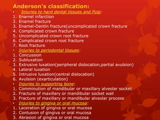 Traumatic injuries | PPTX