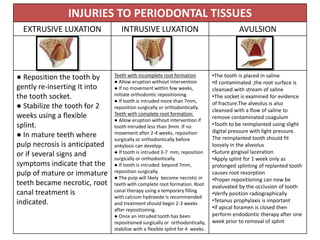 Traumatic injuries | PPTX