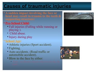 traumatic injuries childhoodperiods in chil | PPT
