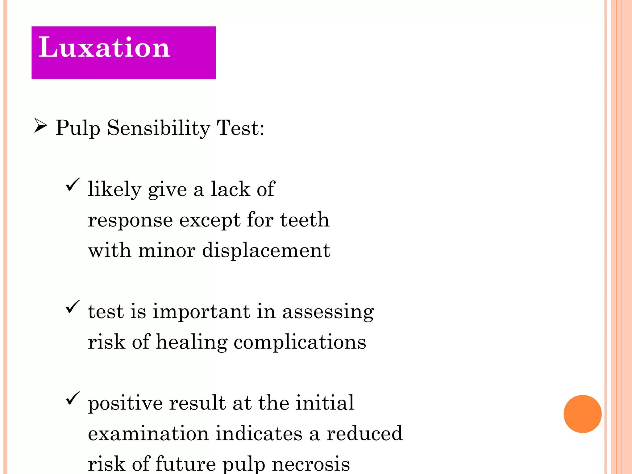 Traumatic injuries of teeth | PPT