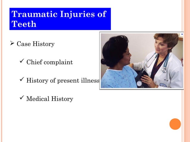 Traumatic injuries of teeth | PPT | Dental Health | Diseases and Conditions