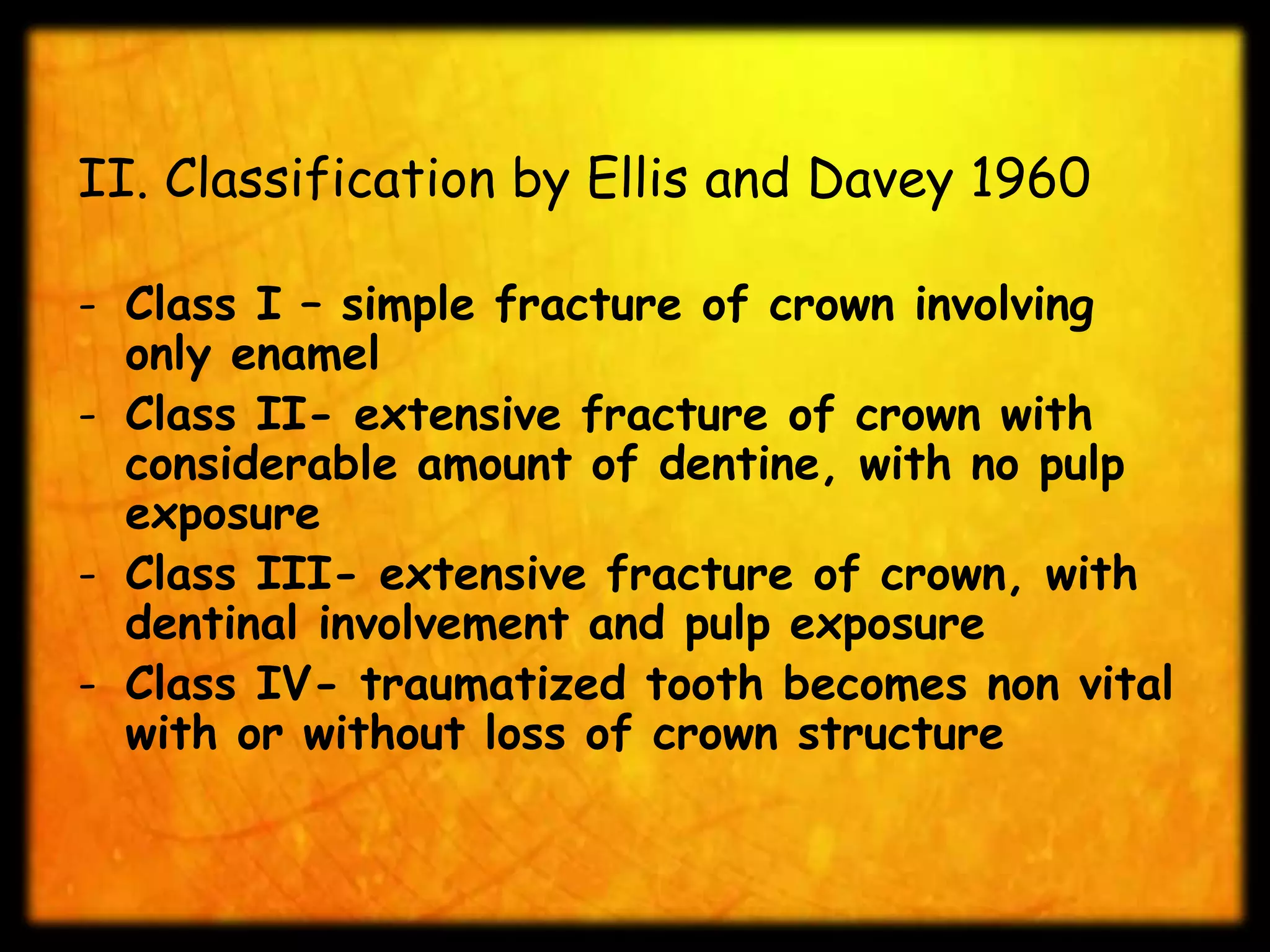 Traumatic injuries of teeth | PPTX