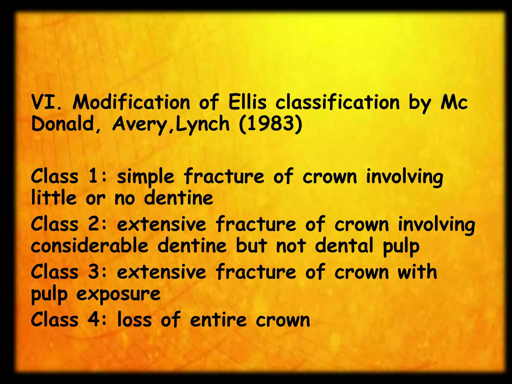 Traumatic injuries of teeth | PPTX