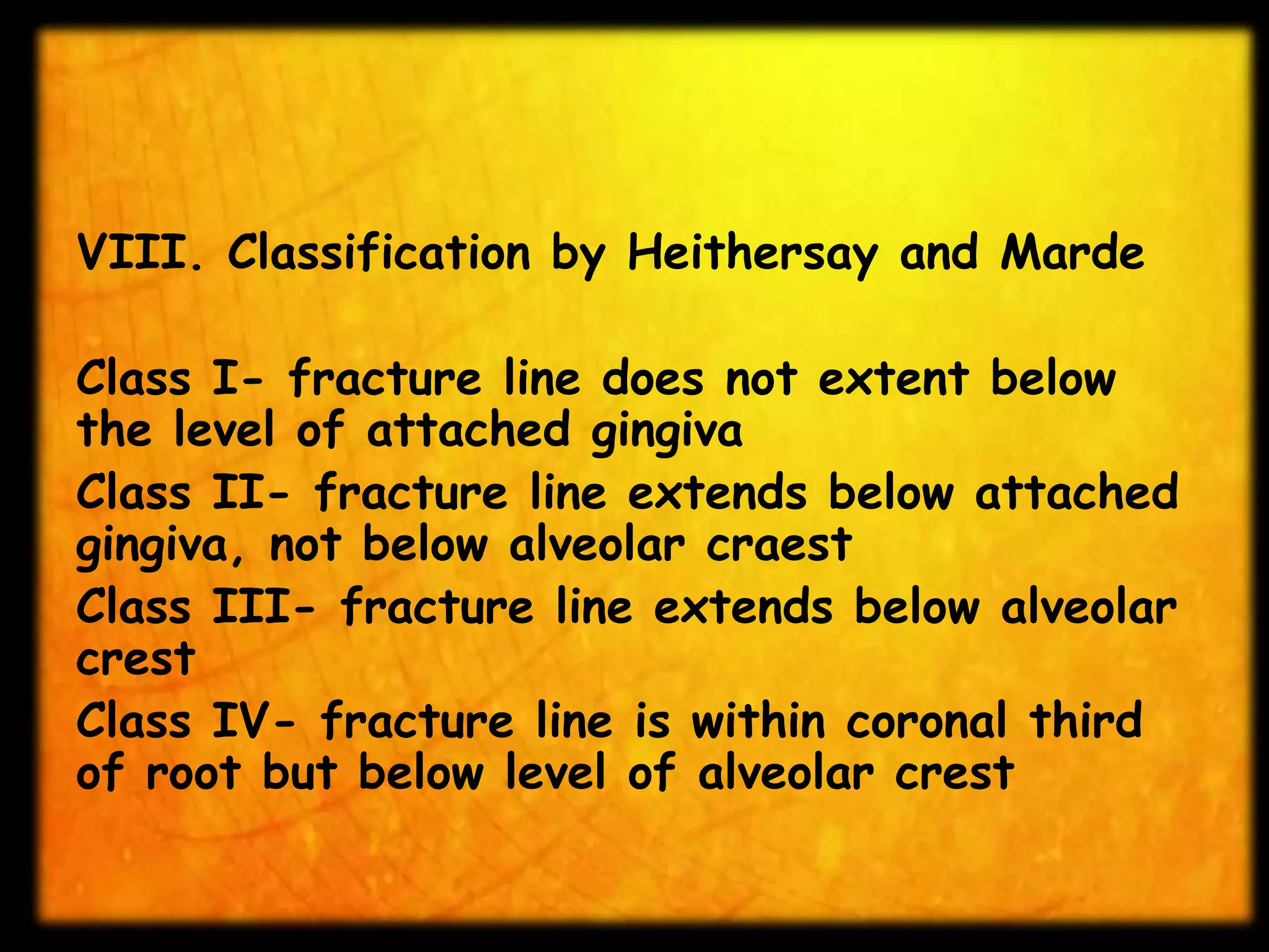 Traumatic injuries of teeth | PPTX