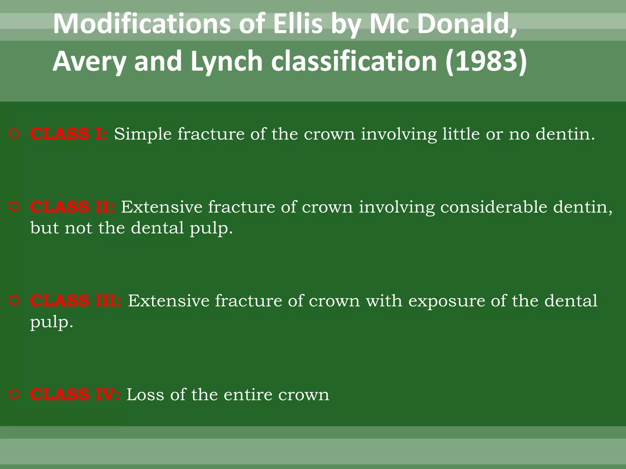 DR SHAKIR Traumatic injuries of teeth in children | PPTX | Dental ...