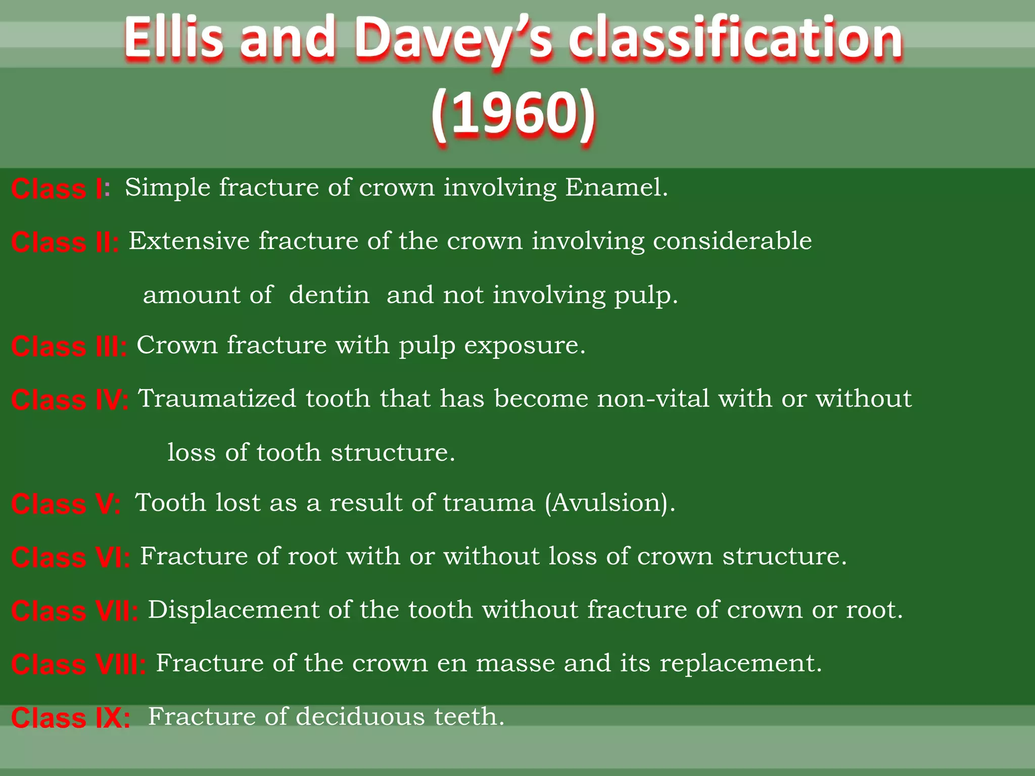 DR SHAKIR Traumatic injuries of teeth in children | PPTX | Dental ...