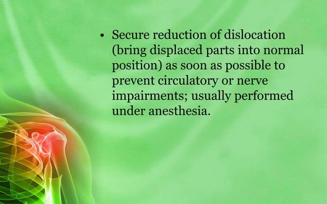 Traumatic joint dislocation | PPTX
