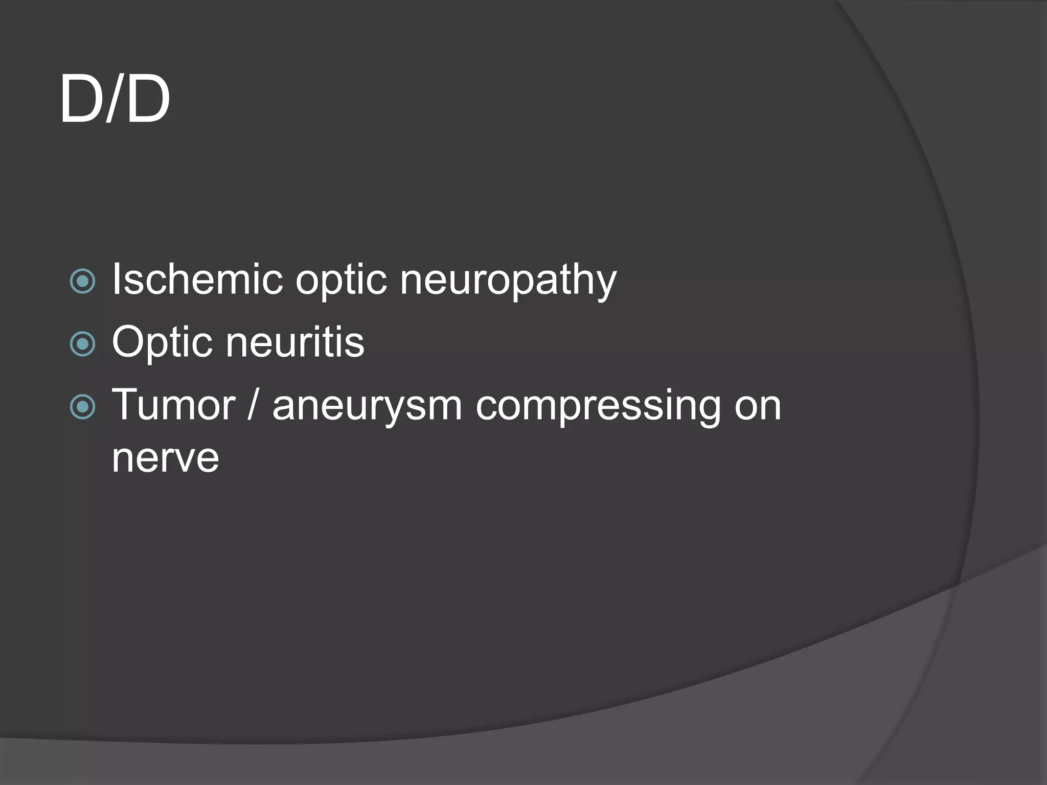 Traumatic optic neuropathy | PPTX