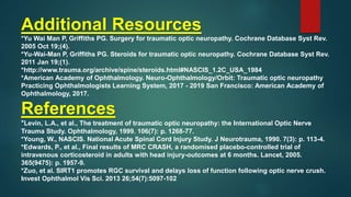 Traumatic optic neuropathy | PPTX