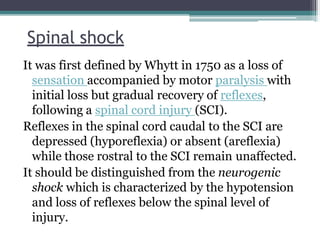 Traumatic paraplegia & bladder management by dr ashutosh | PPTX