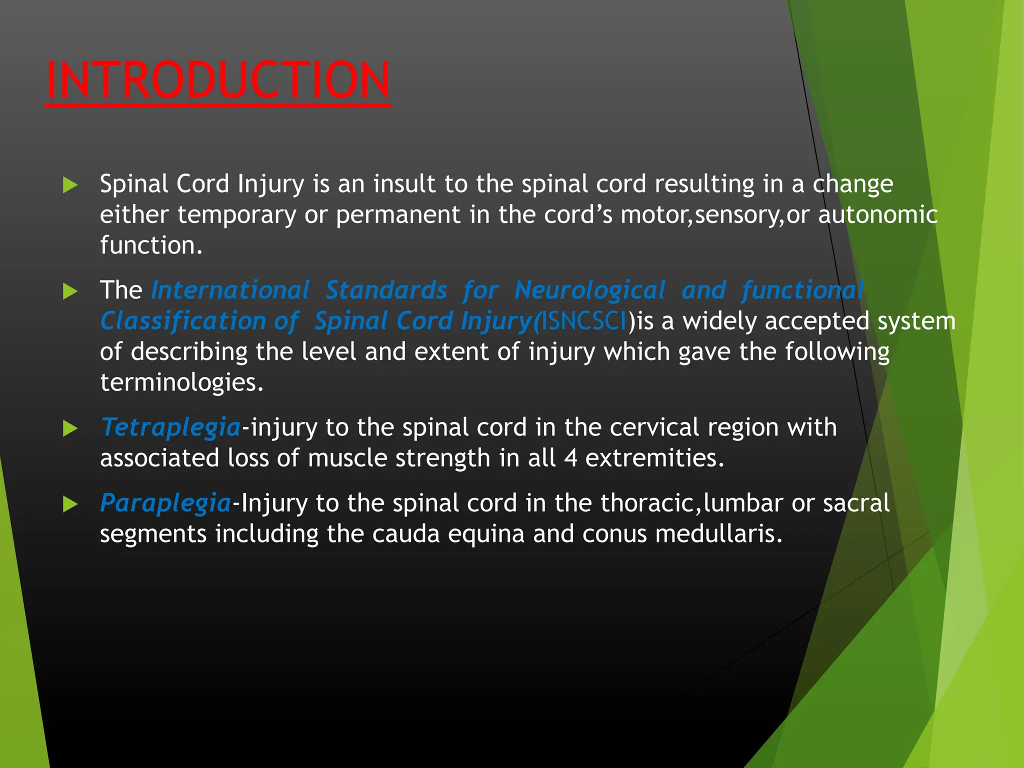 TRAUMATIC PARAPLEGIA PPT dr.bharti pawar .pptx