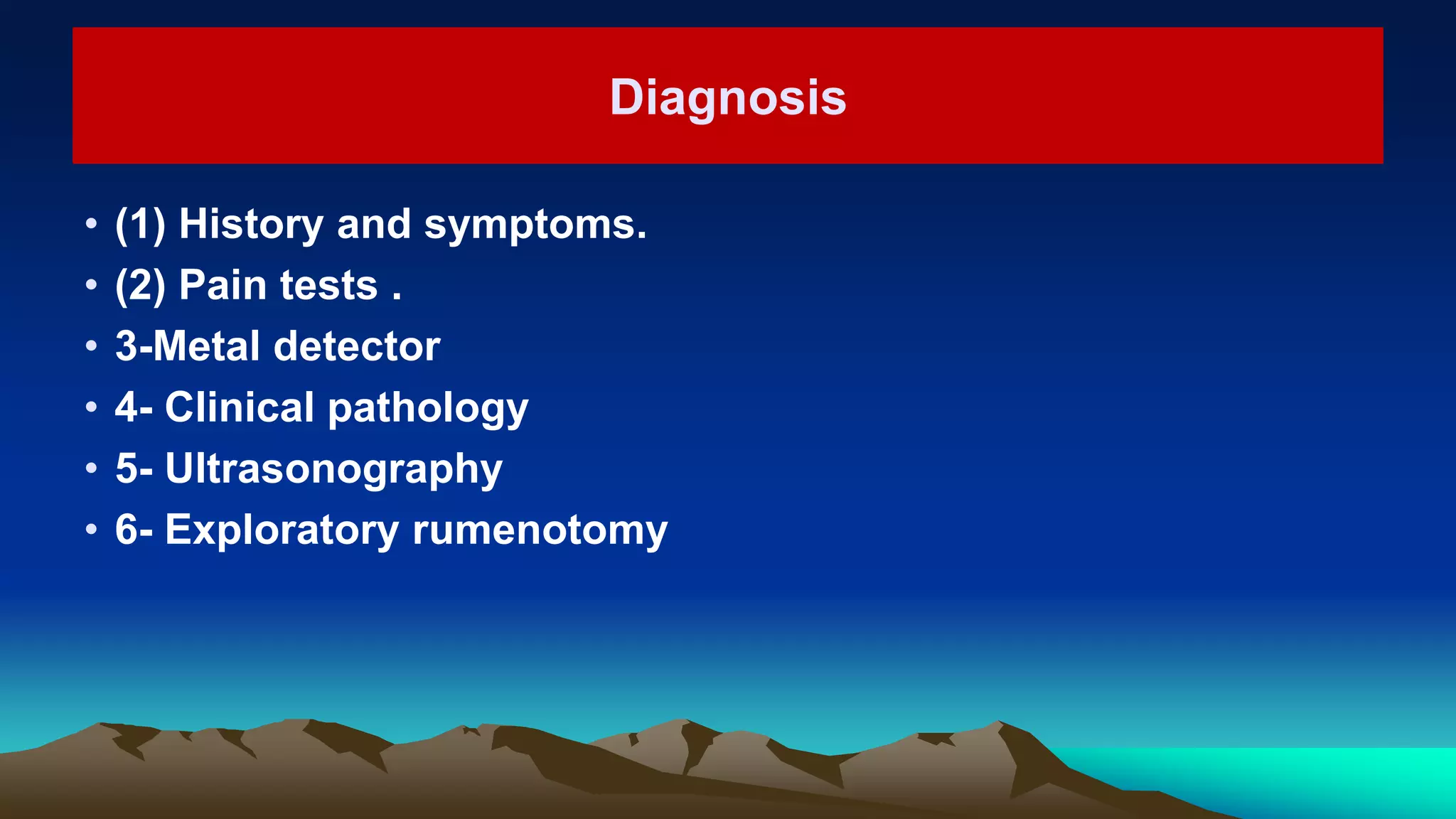 Traumatic reticulo peritonitis | PDF