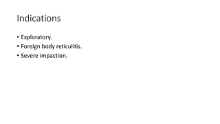 Traumatic Reticulopericarditis | PPTX