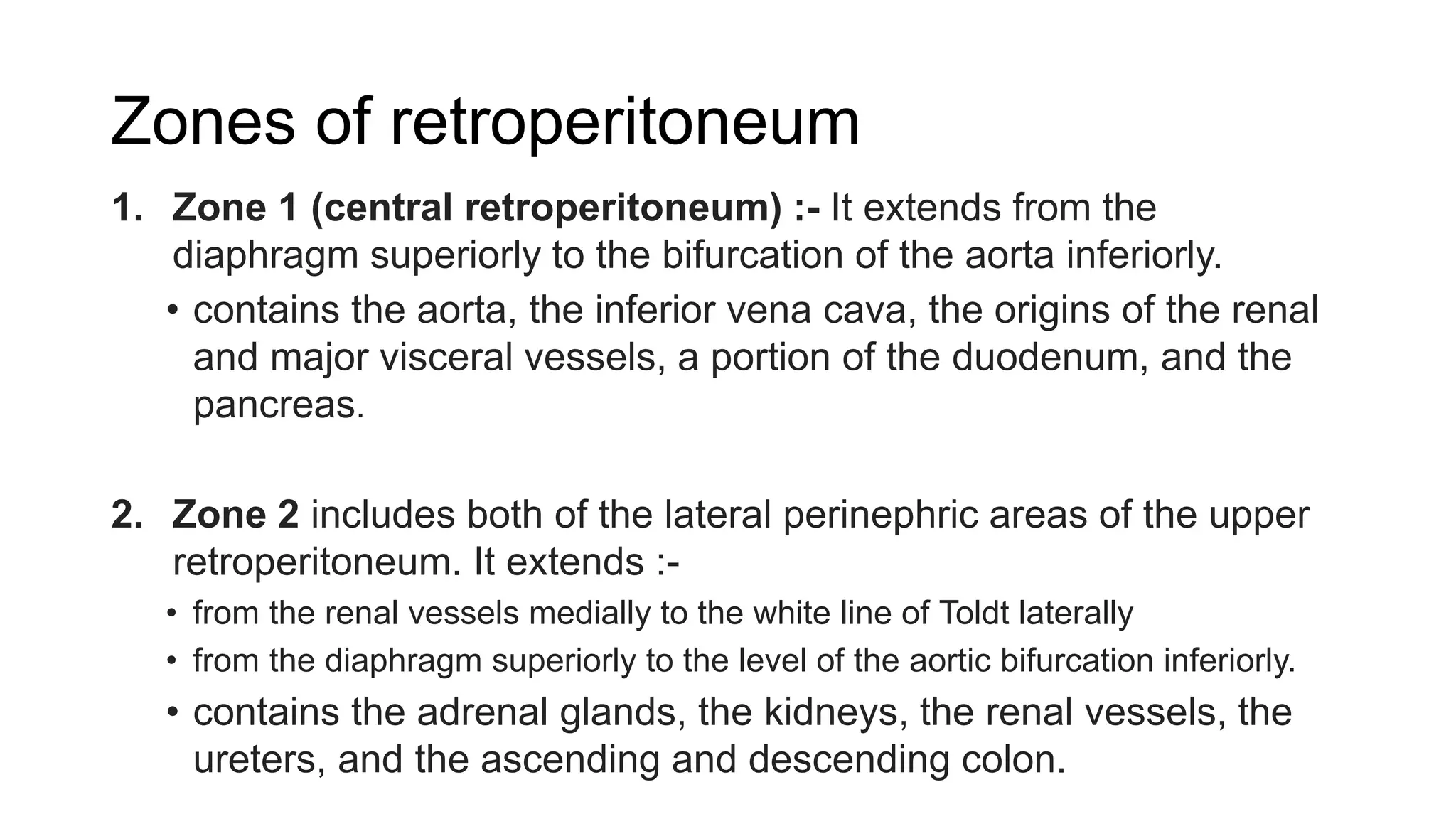 Traumatic retroperitoneal injury | PPSX