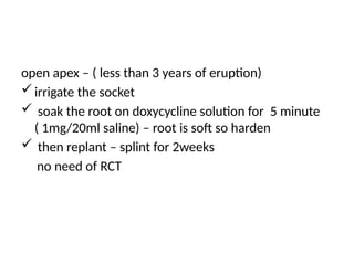 Traumatic tooth injury.pptxggghhhhhhgffggg | PPTX