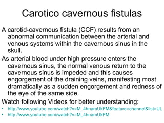 Traumatic vascular injuries of brain | PPT