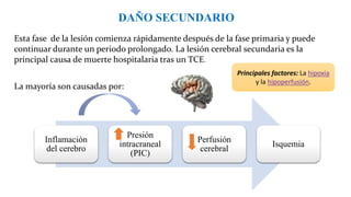 Traumatismo craneoencefálico (TCE) | PPTX