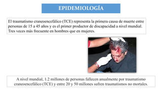 Traumatismo craneoencefálico (TCE) | PPTX