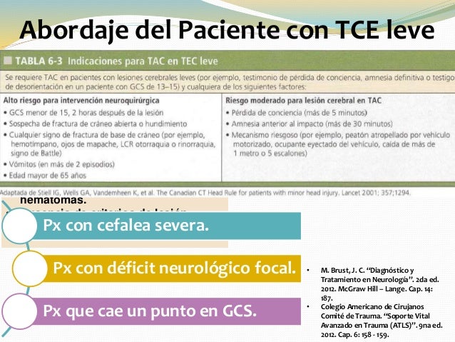 Traumatismo craneoencefálico
