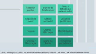 Traumatismo craneoencefálico | PPTX