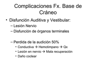 CPHAP 021 Traumatismo Craneoencefalico en pediatria | PPT