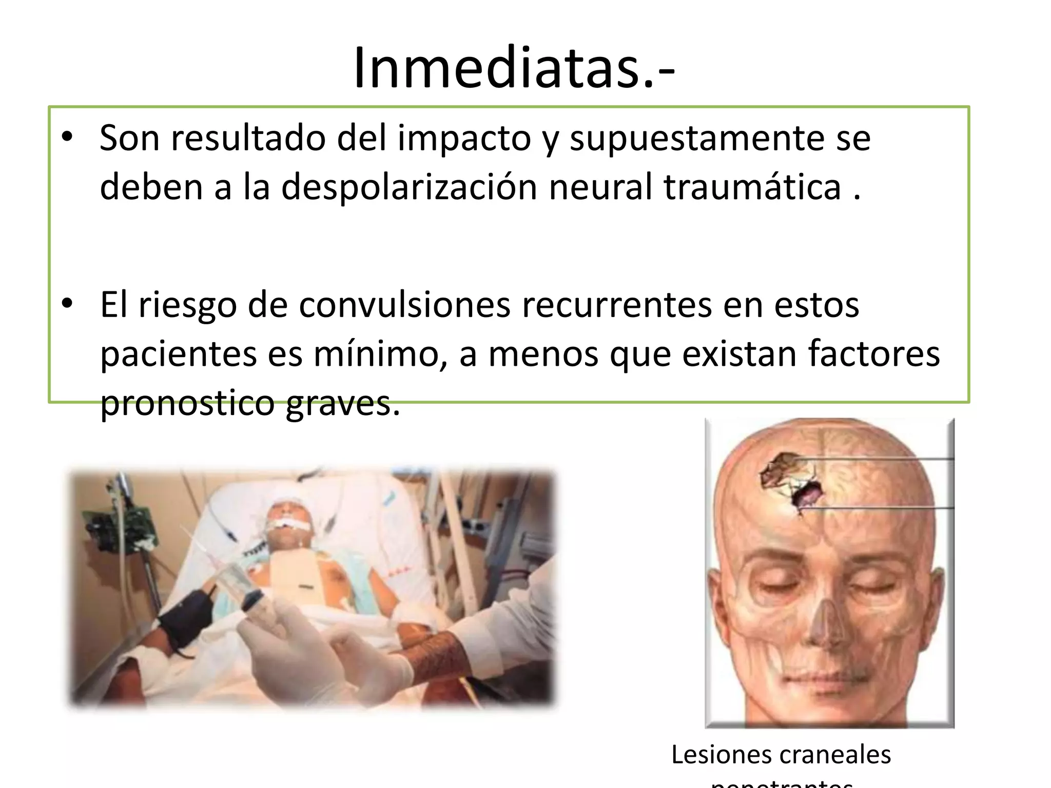 Traumatismo craneoencefálico y convulsiones. | PPTX | Death, Injury, or ...