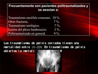 Traumatismo De Pelvis | PPTX