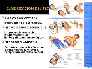 Traumatismo Encefalo Craneal con diagnostico y sintomas | PPTX