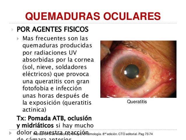 Traumatismo ocular