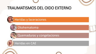 TRAUMATISMOS DEL OIDO. Residencia de otorrinolaringologia. | PPT
