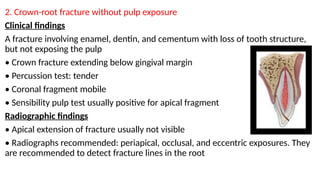 Traumatized dental injury in dentistry.pptx
