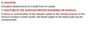 Traumatized dental injury in dentistry.pptx