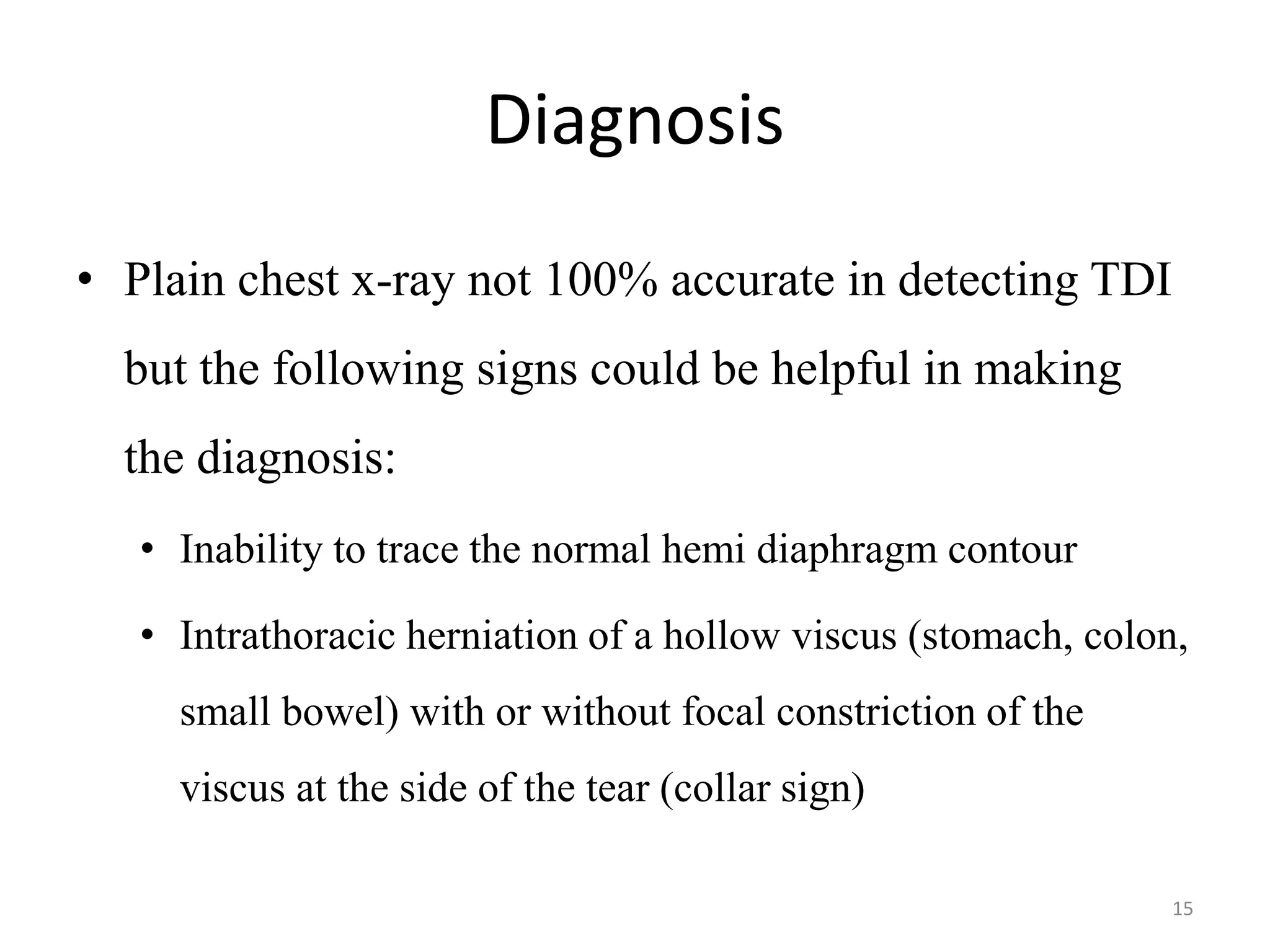 Physiotherapy Management of Traumatized Diaphragm | PPTX