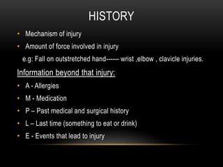 Trauma to extremities (1) | PPTX