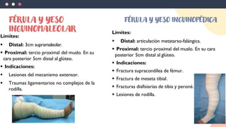TRAUMATOLOGIA. Yesos y férulas importante | PPTX