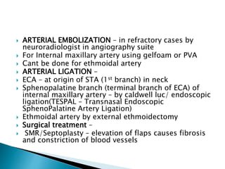 Trauma to nose | PPTX