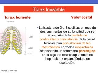Trauma toracico | PPTX