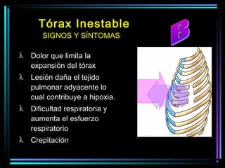 Trauma toracico | PPT
