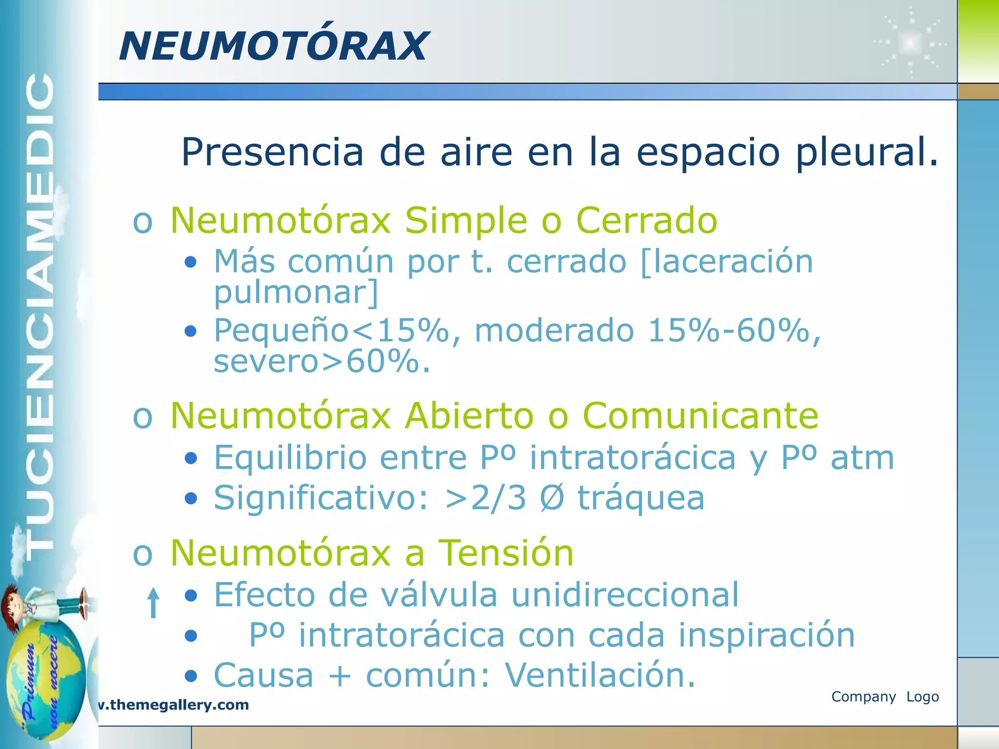 Trauma Toracico FMH UNPRG TUCIENCIAMEDIC | PPT