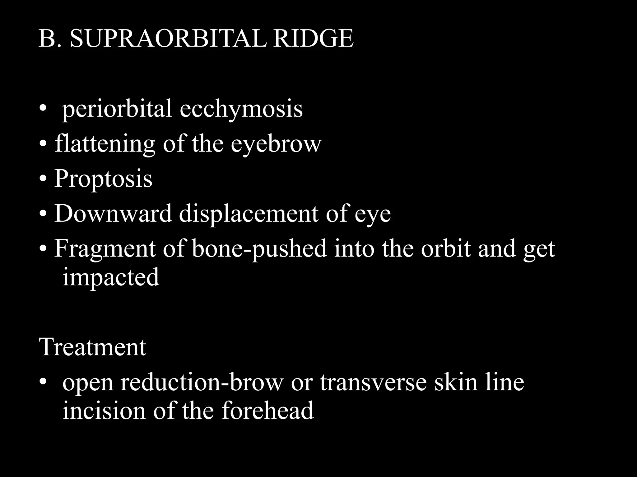 Trauma to the face | PPTX